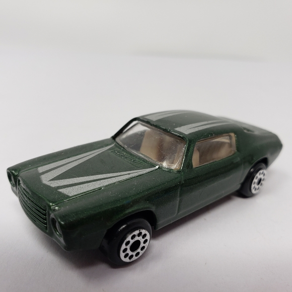 Toys | Zee Zylmex 71 Camaro Z28 Green Diecast D98 Vintage Toy Car Green Z28 | Poshmark